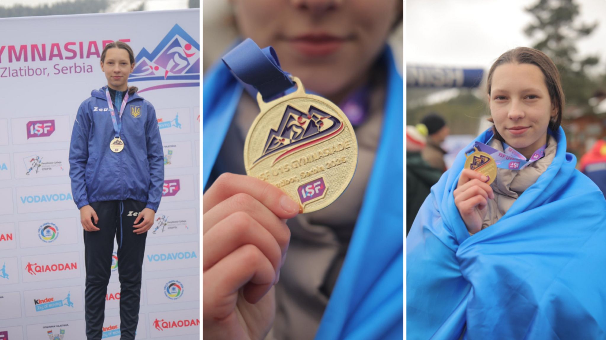 Милослава Трухній здобула золото під час Всесвітньої Гімназіади ISF U15 GYMNASIADE 2025 - 20 ...